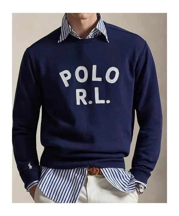 Polo Ralph Lauren Crewneck Sweatshirt With Logo Print