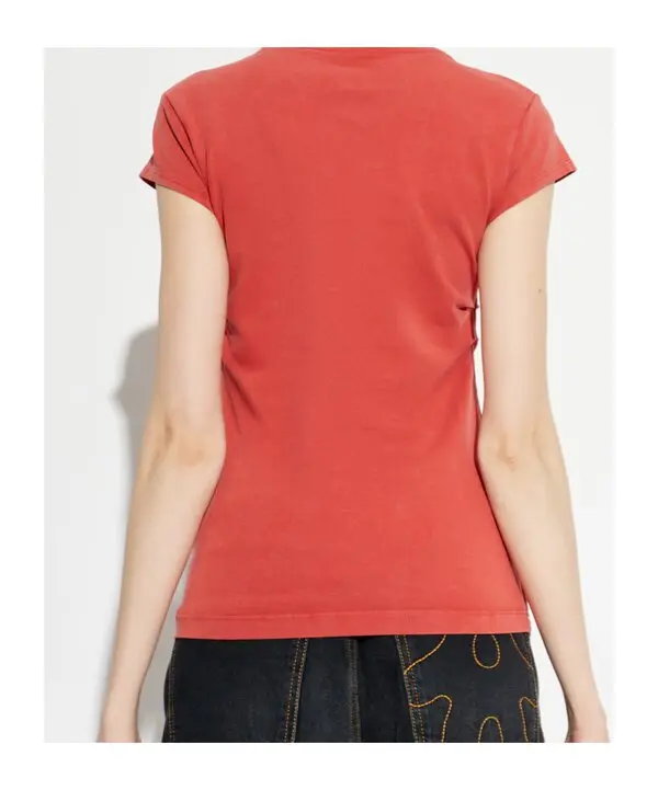 AVAVAV Distressed Cut-out T-shirt