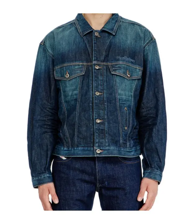DIESEL® D-denver-cl Trucker Denim Jacket - Medium Blue