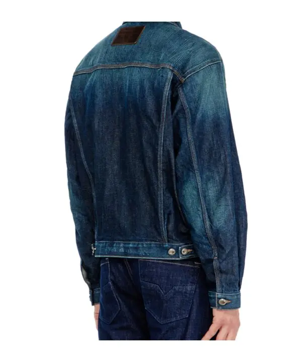 DIESEL® D-denver-cl Trucker Denim Jacket - Medium Blue