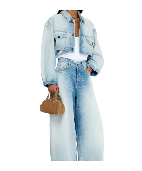DIESEL® 1dr Dome Leather Tote Bag