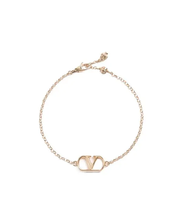 Valentino Garavani Vlogo Chain Bracelet - Yellow