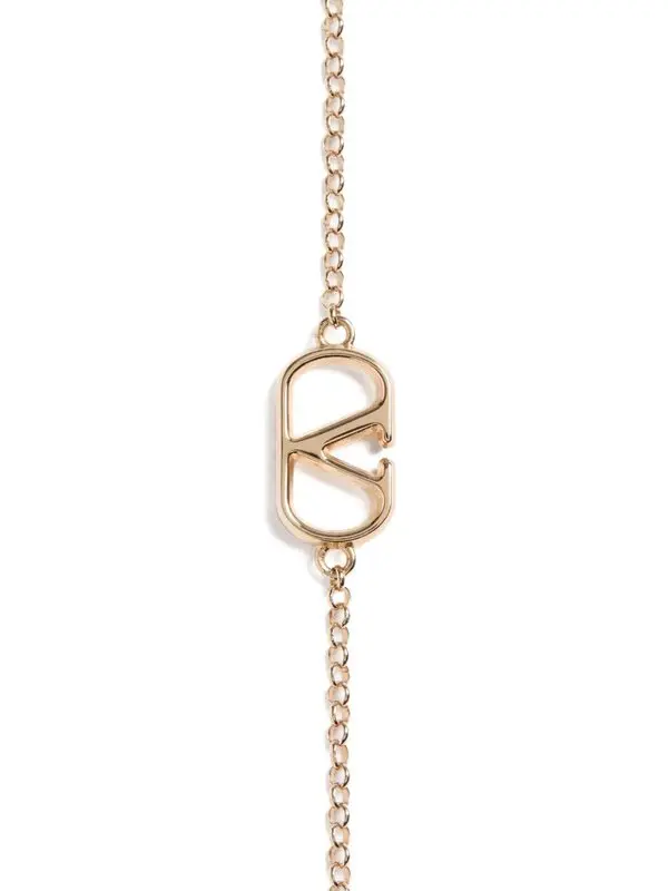 Valentino Garavani Vlogo Signature Chain Bracelet - Yellow