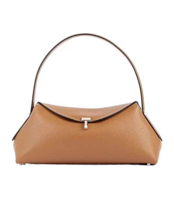 TOTEME T-lock Top Handle Bag - Tan