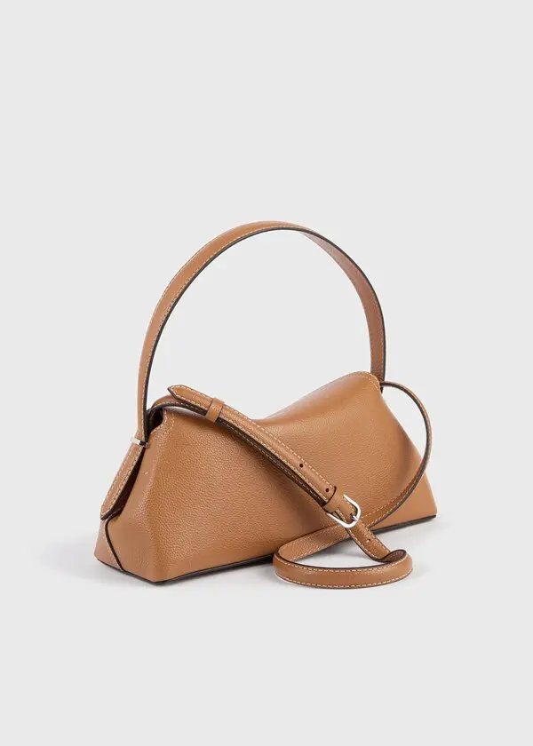 TOTEME T-lock Top Handle Bag - Tan