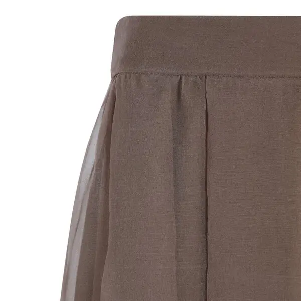 Brunello Cucinelli Flared Midi Skirt