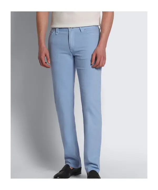Brioni Five-pocket Jeans With Logo Detail