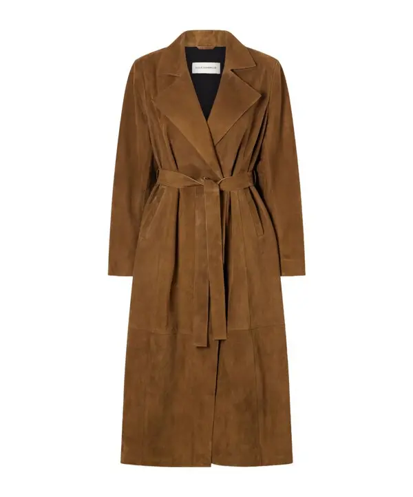 Nour Hammour Long Sleeved Belted Coat