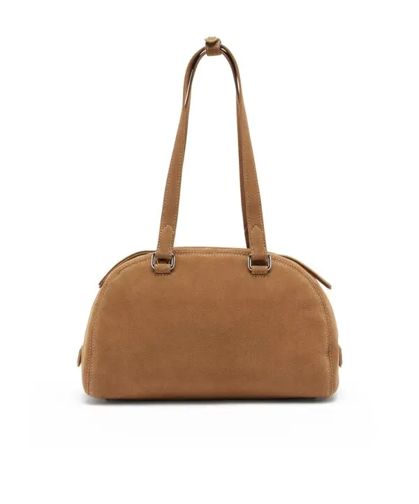 DIESEL® 1dr Dome Suede Tote Bag