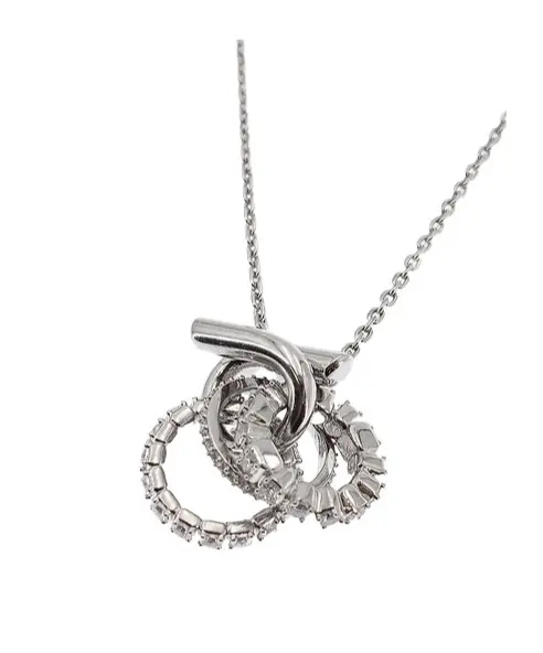 FERRAGAMO Gancini Embellished Pendant Necklace