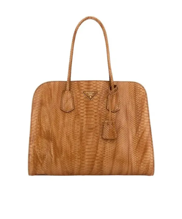 Prada Logo Tote Bag