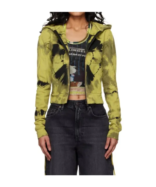 Ottolinger Tie & Dye Zip-up Hoodie