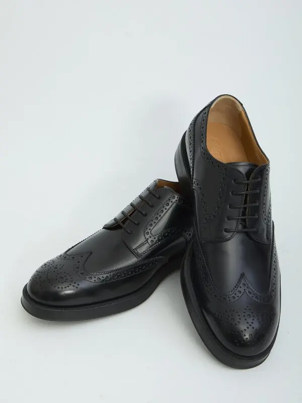 TOD'S Wingtip Brogue Derby Shoes