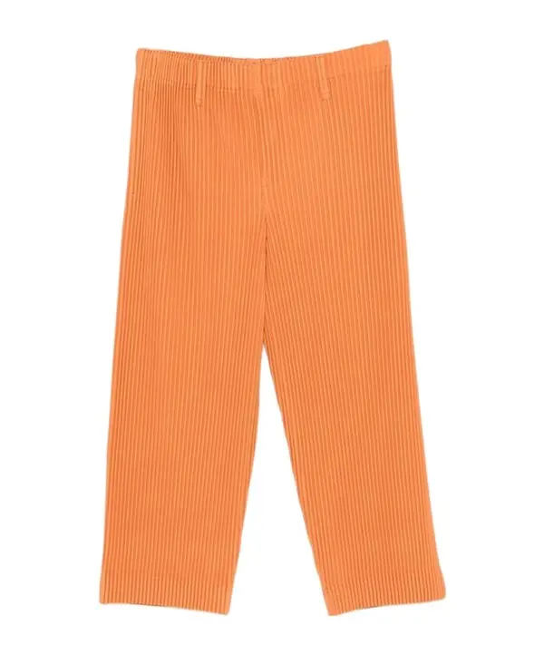 Issey Miyake Homme Plissé Cropped Plissé Trousers