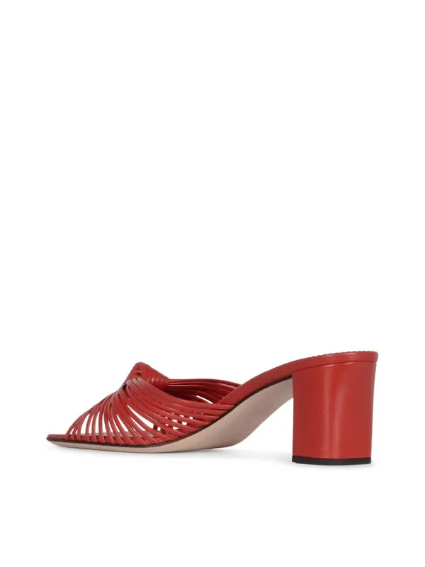 Valentino Garavani Vlogo Signature Knot Detail Sandals