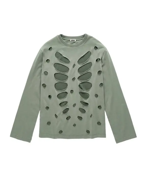 AVAVAV Semi-distressed Layered T-shirt