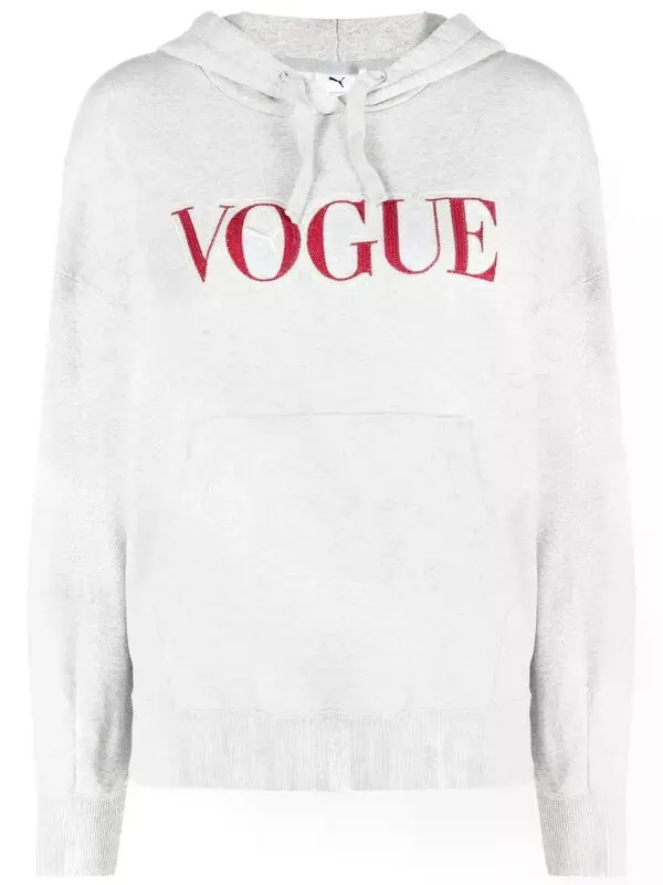 PUMA Cotton Long-sleeve Hoodie - Grey