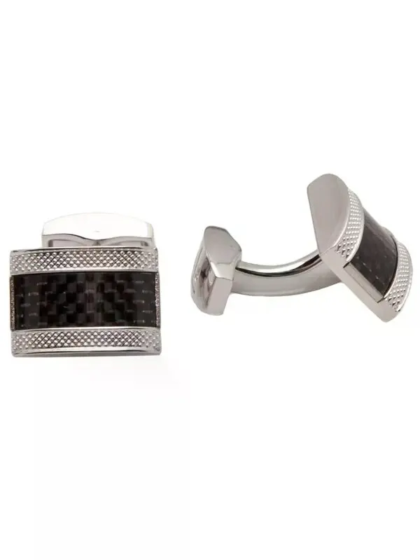 Tateossian Embossed Enamel Cufflinks