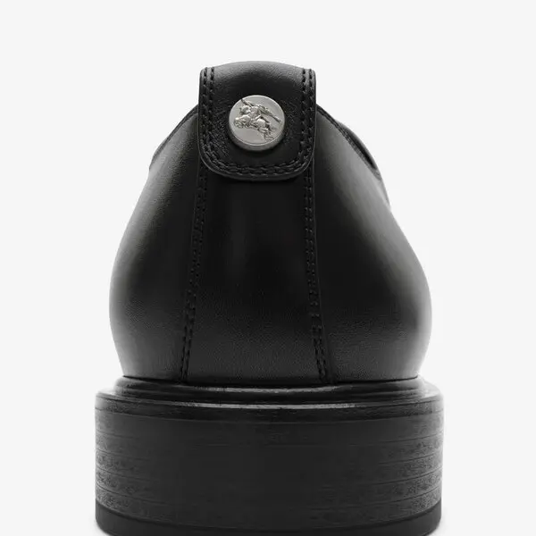 Burberry Leather Pembroke Derby Shoes