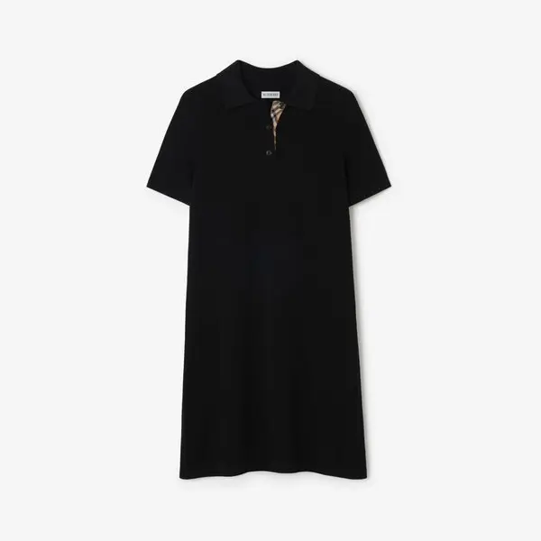 Burberry Wool Polo Shirt Dress