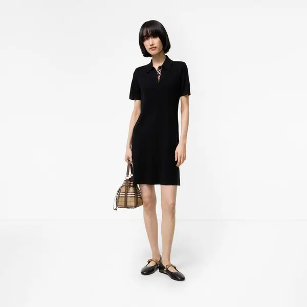 Burberry Wool Polo Shirt Dress