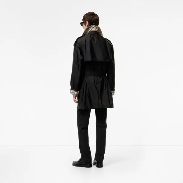 Burberry Mid-length Nylon Leadenham Trench Coat