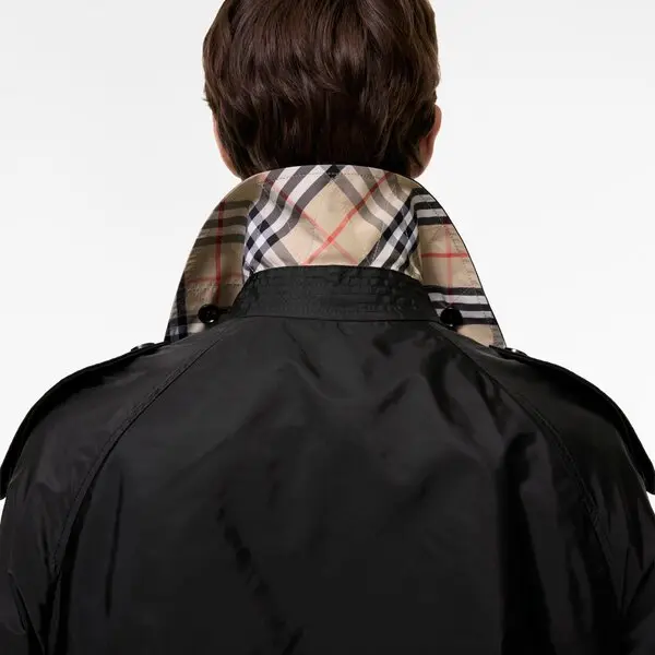 Burberry Mid-length Nylon Leadenham Trench Coat