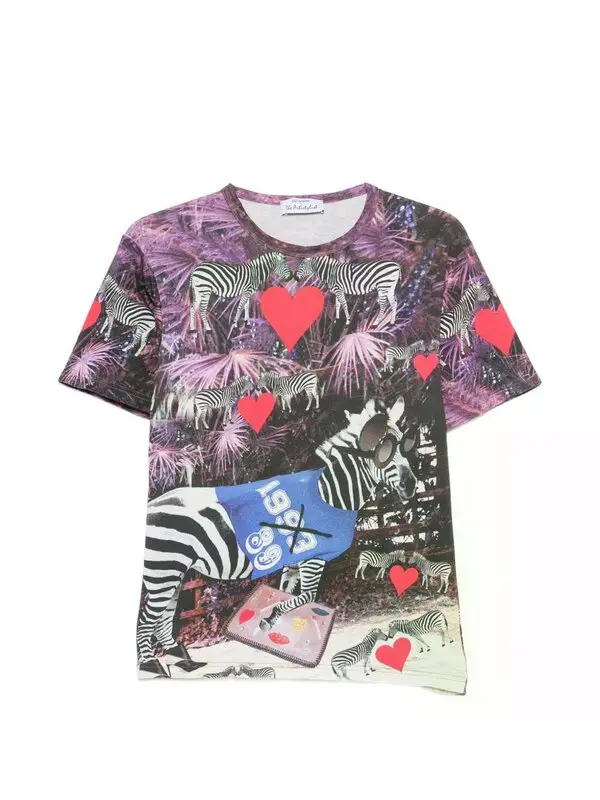 The Artistylist Graphic Print T-shirt - Purple