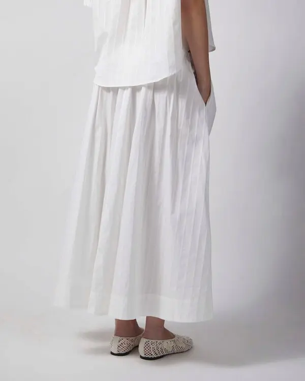 HOUSE OF DAGMAR Cotton Maxi Skirt