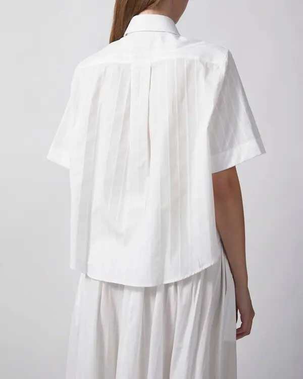 HOUSE OF DAGMAR Organic Cotton Short Sleeve Shirt