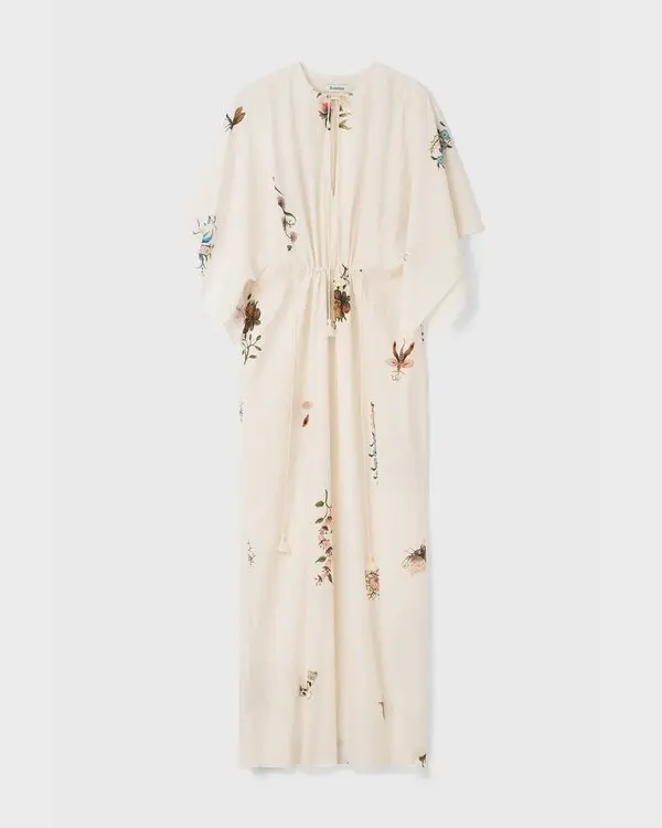 Rodebjer Begonia Duchess Maxi Dress - Cream