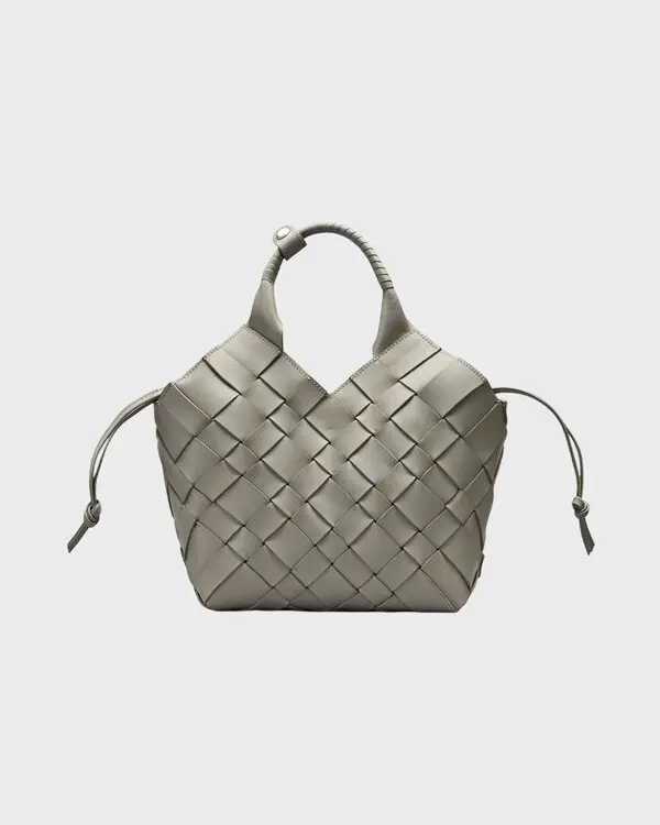 CALA & JADE Misu Handwoven Leather Bag