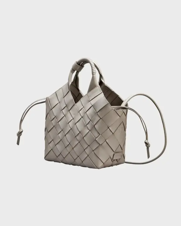 CALA & JADE Misu Handwoven Leather Bag