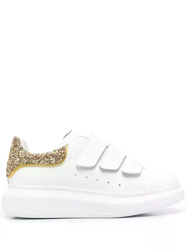 Alexander McQueen Touch-strap Low-top Sneakers