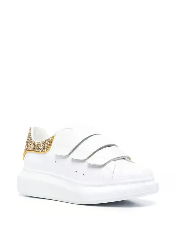 Alexander McQueen Touch-strap Low-top Sneakers