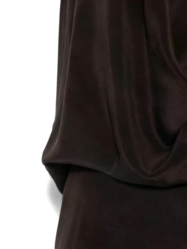 ALYSI Sleeveless Draped Maxi Dress