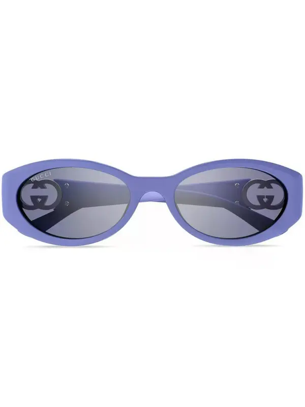 Gucci Interlocking G Sunglasses - Purple