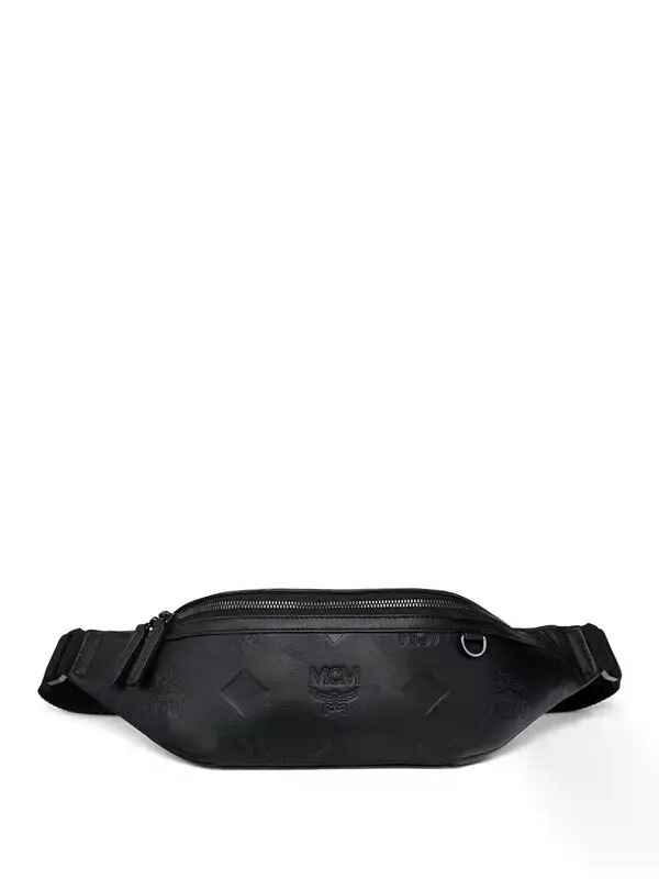 Mcm Fursten Belt Bag - Black