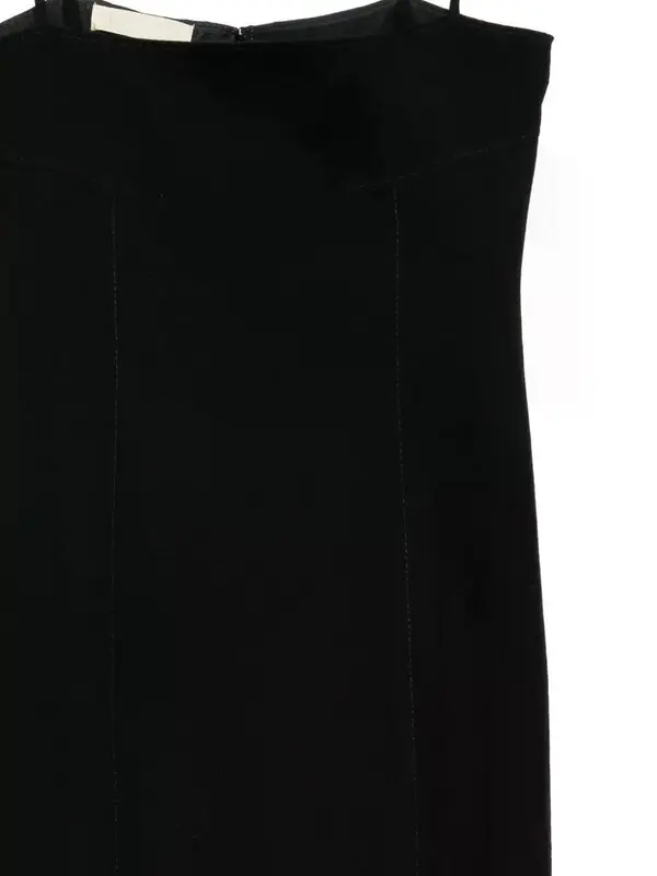 Valentino Garavani Spaghetti Strap Square Neck Midi Dress