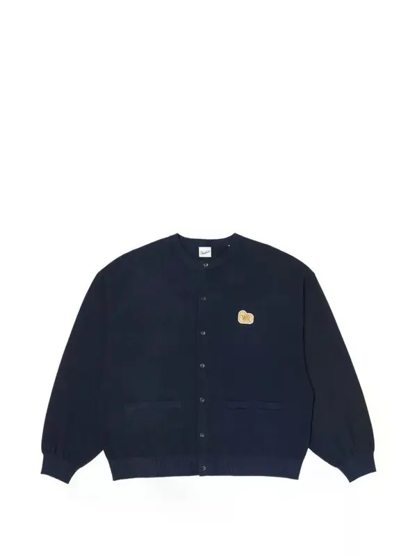 Woolrich Pique-knit Crew-neck Cardigan