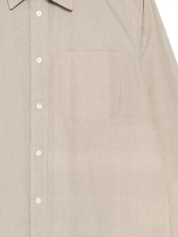 Norse Projects Check-pattern Chest-pocket Shirt