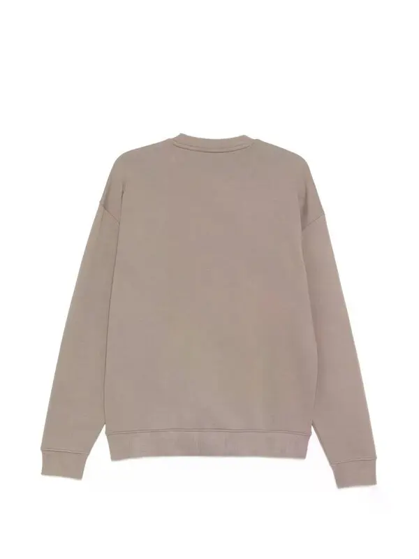 Hugo Logo Patch Crew Neck Sweater
