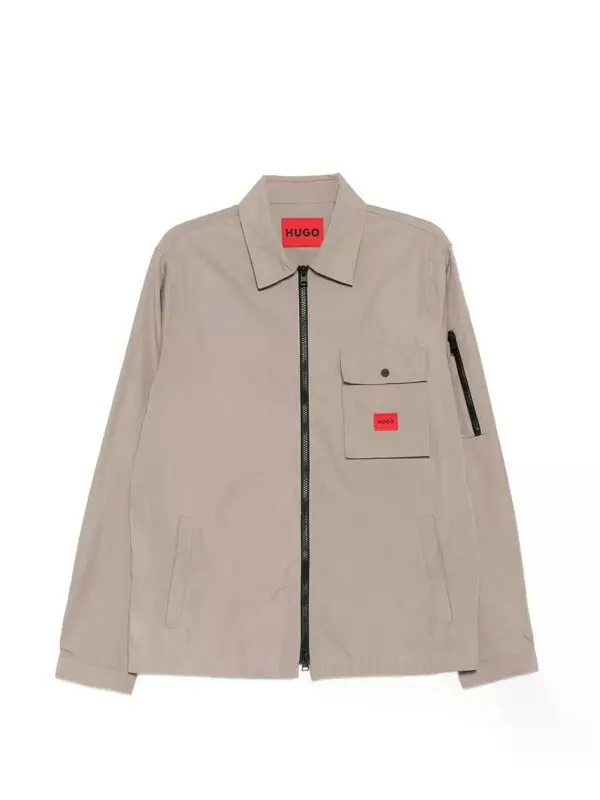 Hugo Zip-up Utility Shirt