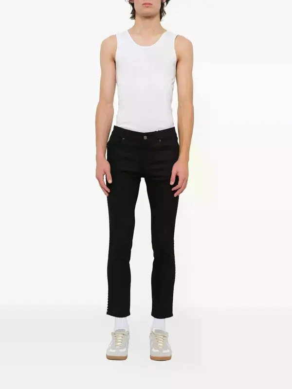 Alexander McQueen Studded-trim Jeans