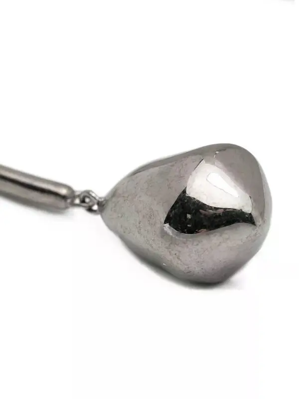 PANCONESI Curved Bar Earrings