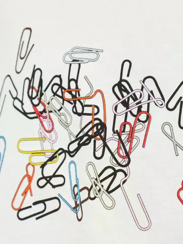 Paul Smith Paperclip-print T-shirt