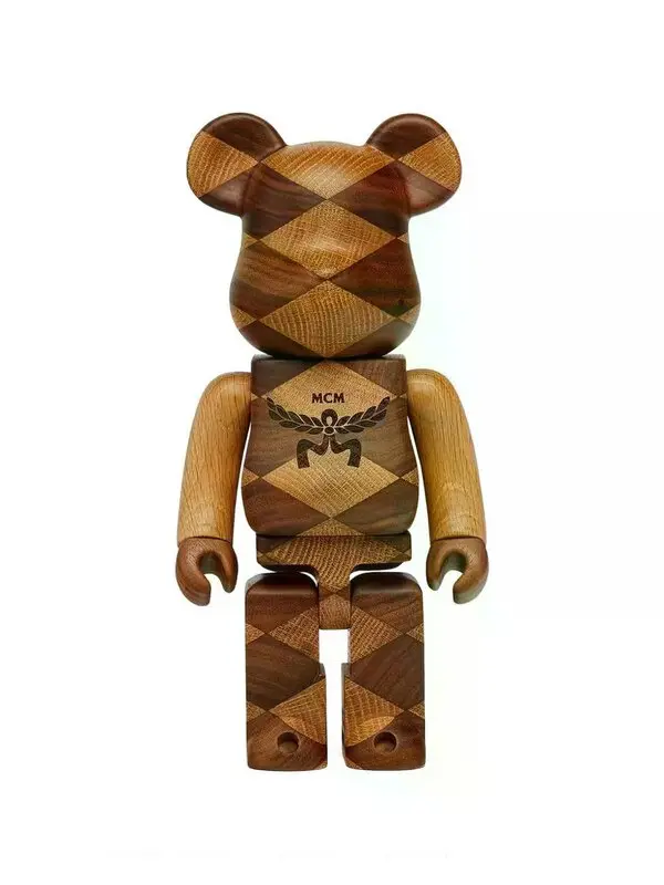 Mcm X Be@rbrick Diamond-pattern 400% Figure