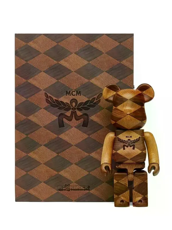 Mcm X Be@rbrick Diamond-pattern 400% Figure