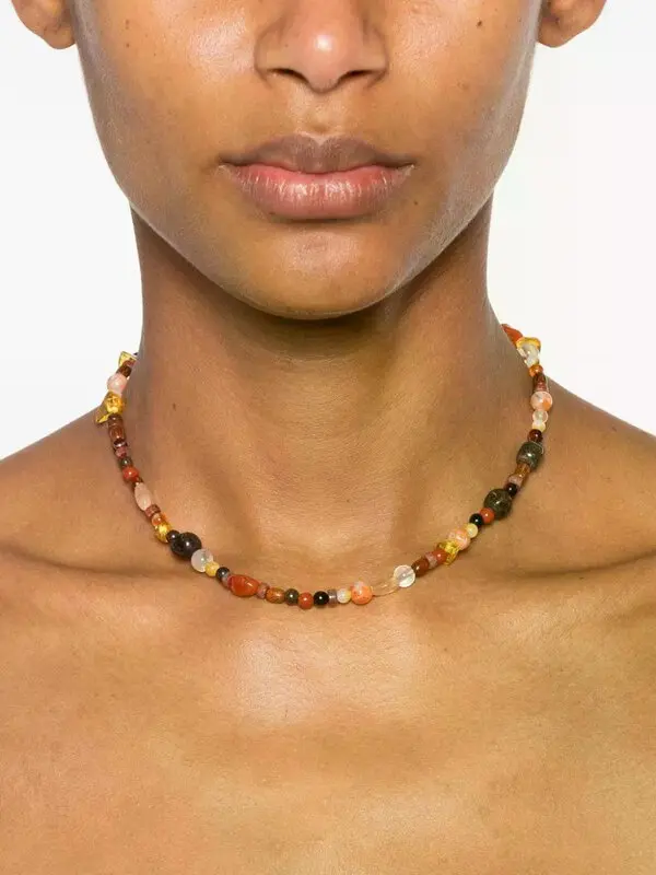 COLLANINE COLORATE Terra Beaded Necklace