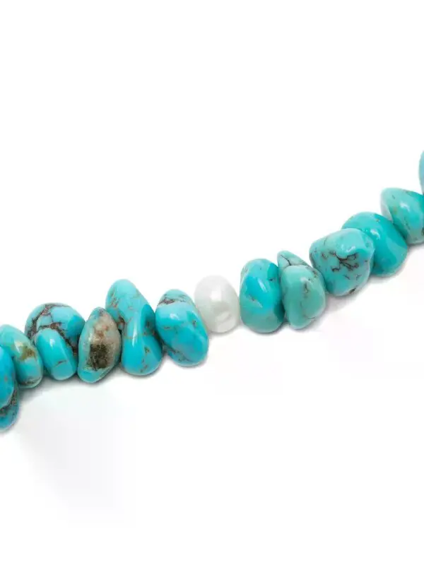 COLLANINE COLORATE Turquoise Pearl-embellished Necklace
